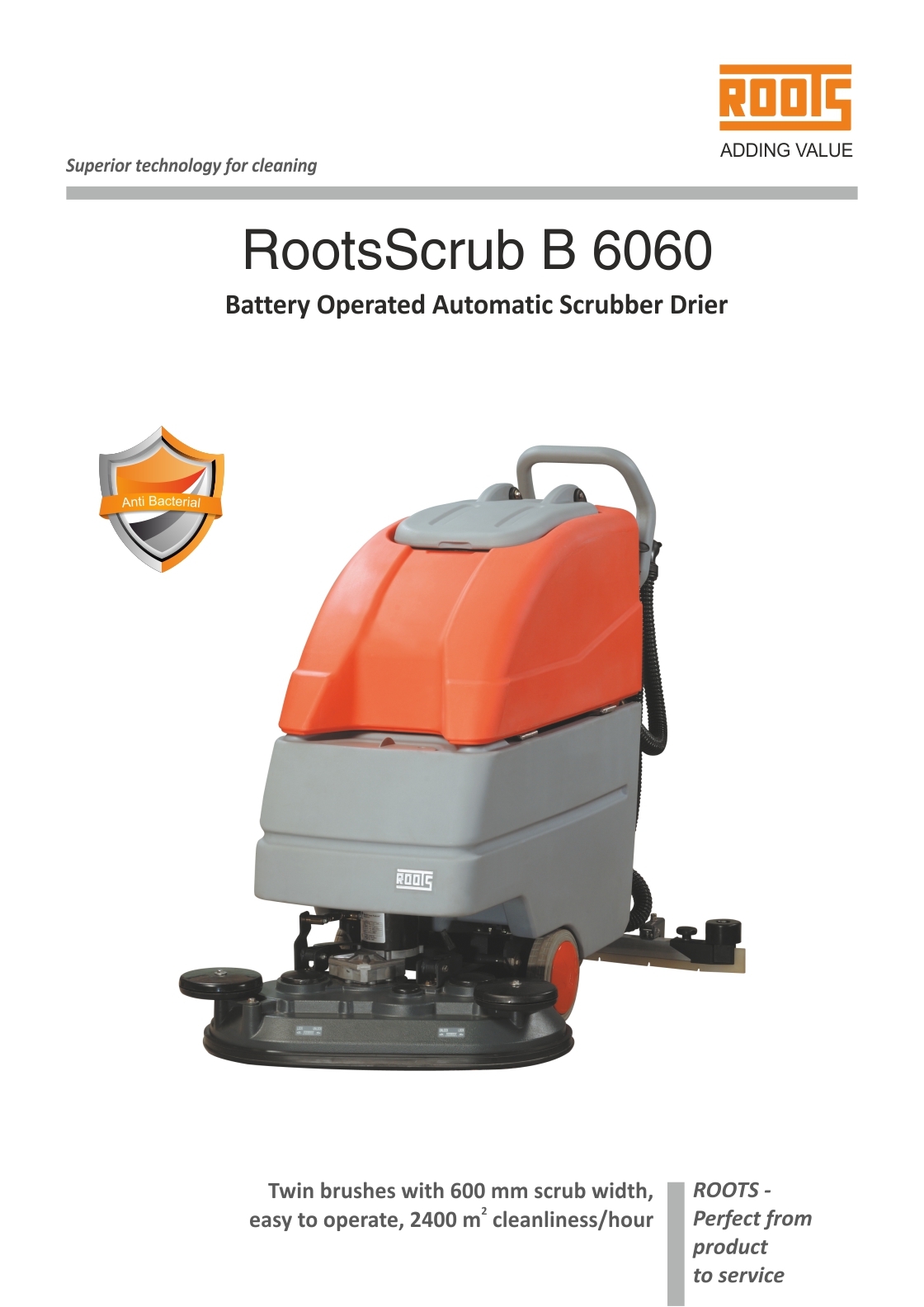Tile Cleaner | Walk Behind Floor Scrubber Coimbatore - Roots